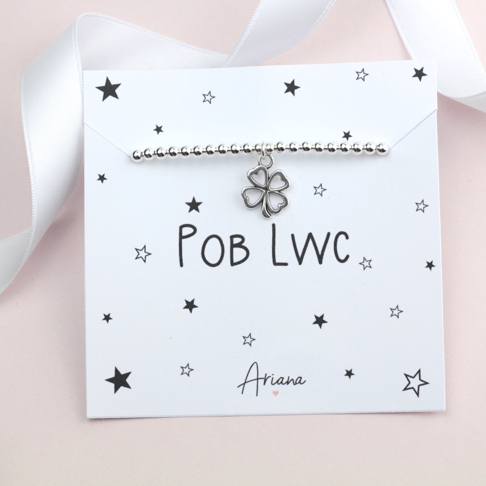 Welsh bracelet 'Pob Lwc' - Good Luck